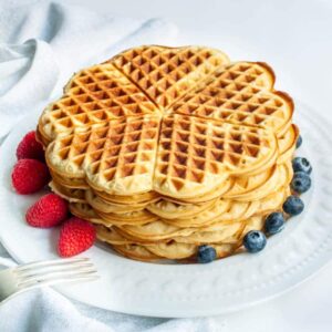 Easy Waffle Recipe - Craving Home Cooked