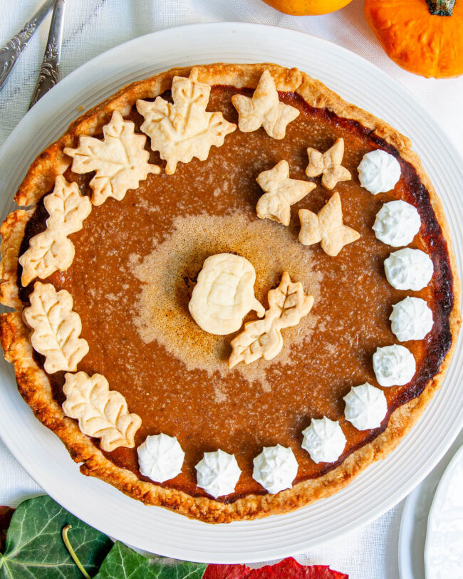 Pumpkin Pie - Craving Home Cooked
