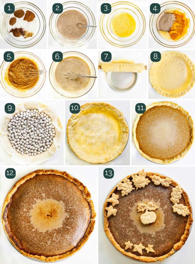 Pumpkin Pie - Craving Home Cooked