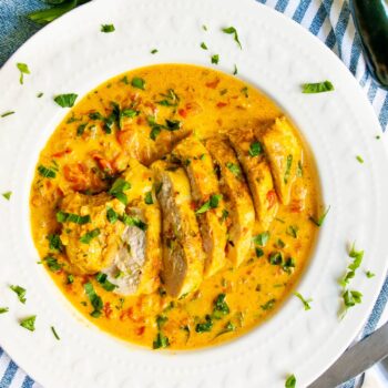 Spicy Brazilian Coconut Chicken - Craving Home Cooked