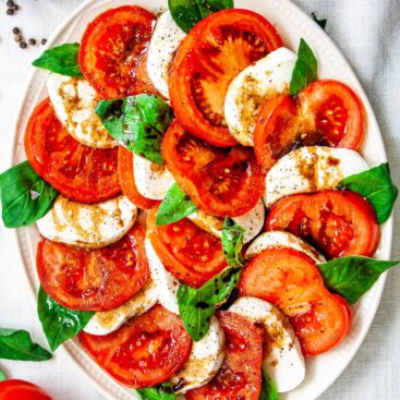 Caprese Salad - Craving Home Cooked