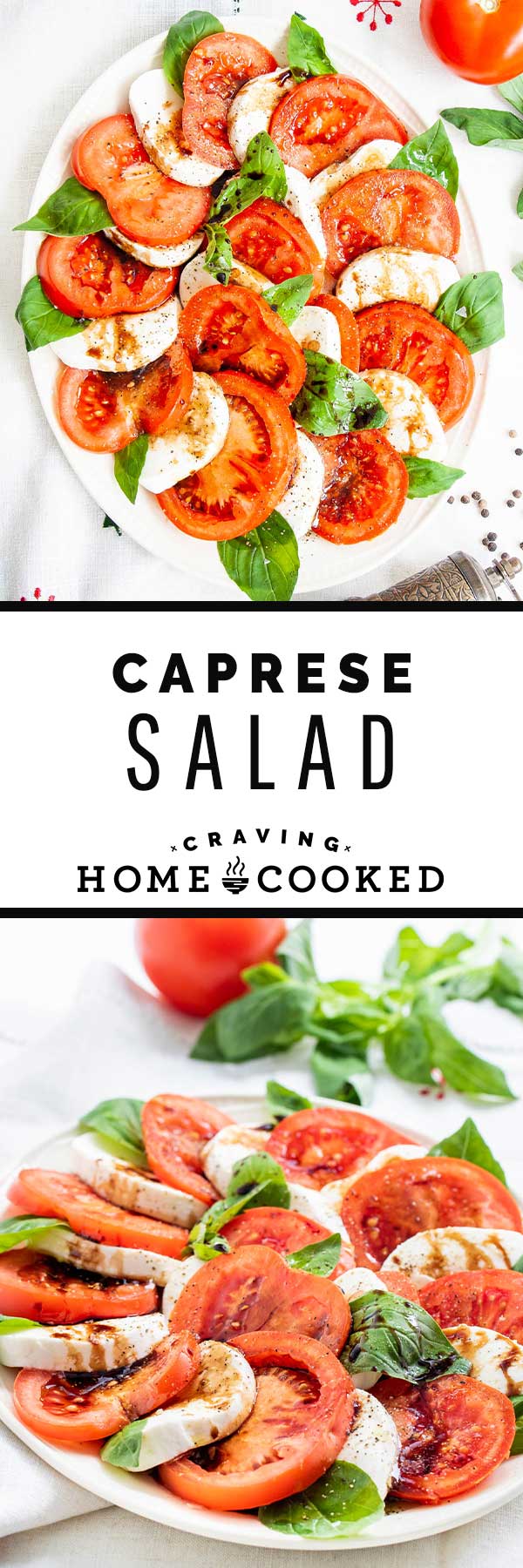 Caprese Salad - Craving Home Cooked