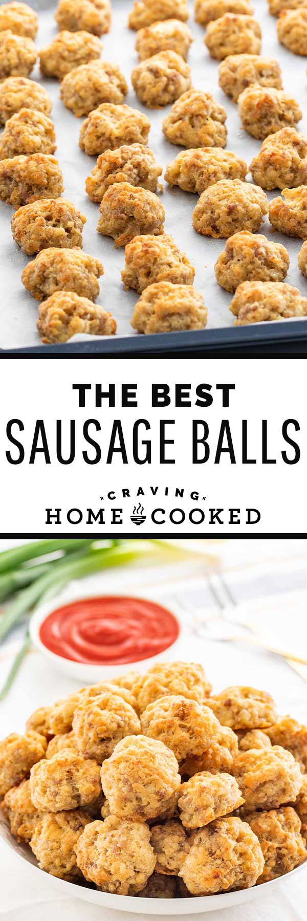 Sausage Balls - Craving Home Cooked