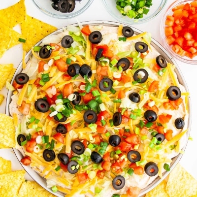 Super Easy Taco Dip - Craving Home Cooked