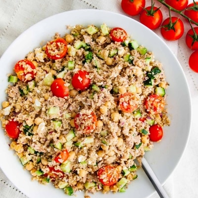 Tuna Quinoa Salad - Craving Home Cooked