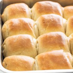 Fluffy Dinner Rolls - Craving Home Cooked