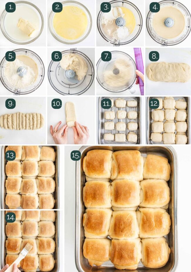 Fluffy Dinner Rolls - Craving Home Cooked