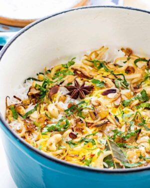 Vegetable Biryani - Craving Home Cooked