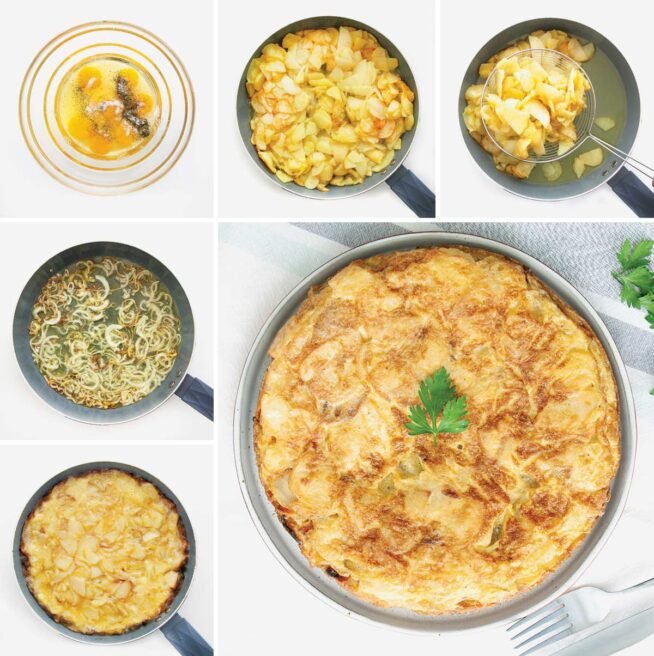 Spanish Tortilla - Craving Home Cooked