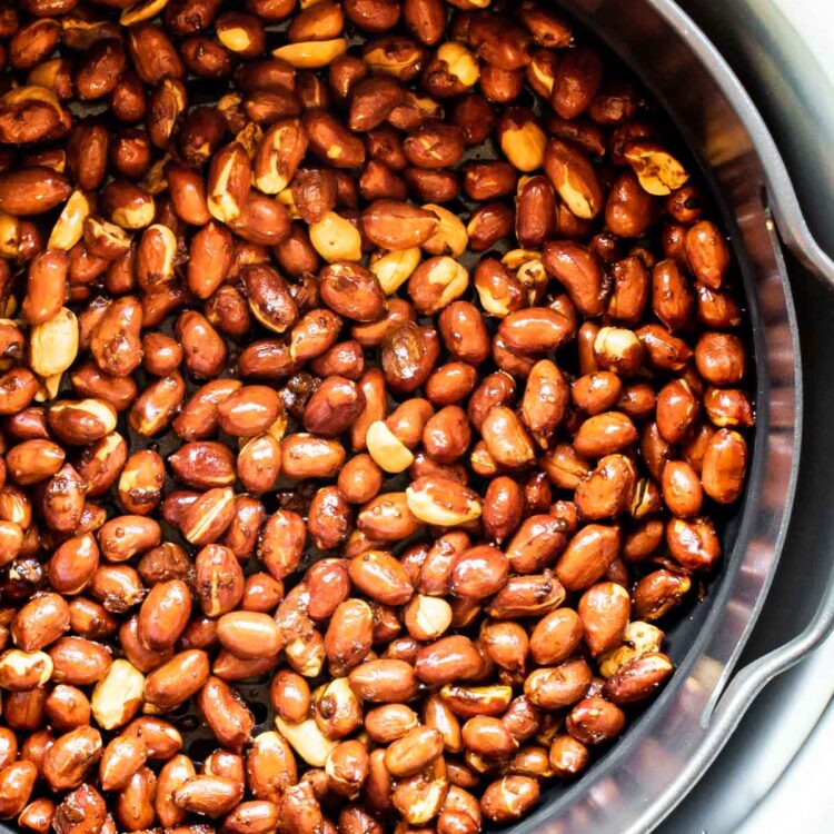 Air Fryer Roasted Peanuts - Craving Home Cooked