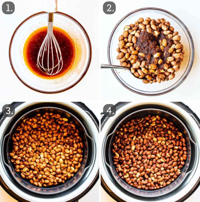 Air Fryer Roasted Peanuts - Craving Home Cooked