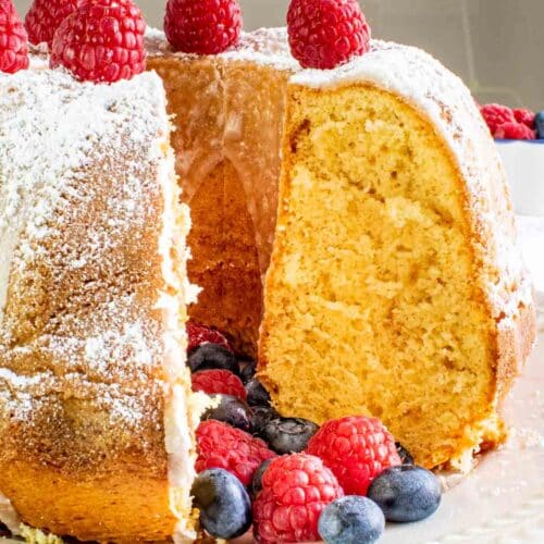 Vanilla Bundt Cake - Craving Home Cooked