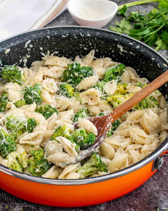 Creamy Broccoli Pasta - Craving Home Cooked