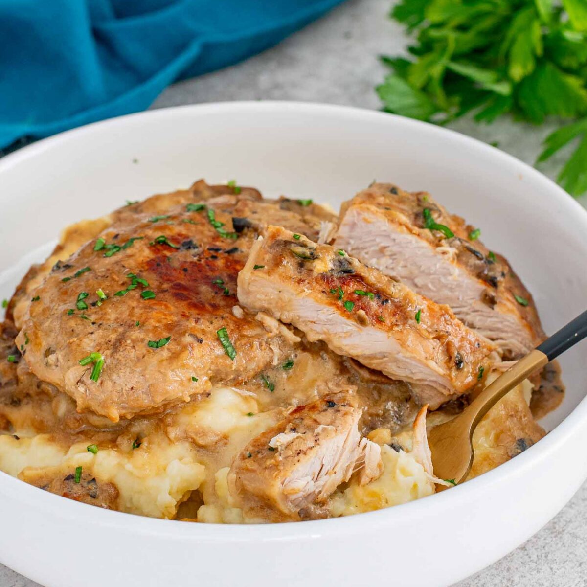 Slow Cooker Pork Chops - Craving Home Cooked