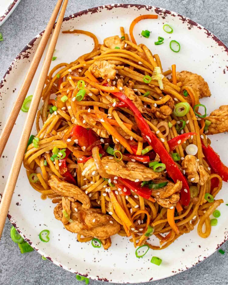 Lo Mein - Craving Home Cooked