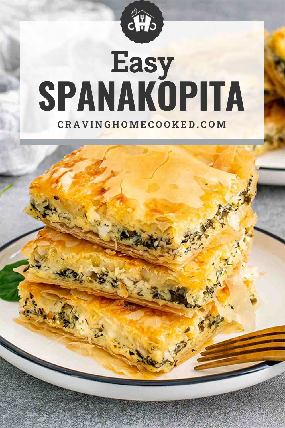Spanakopita Recipe - Craving Home Cooked