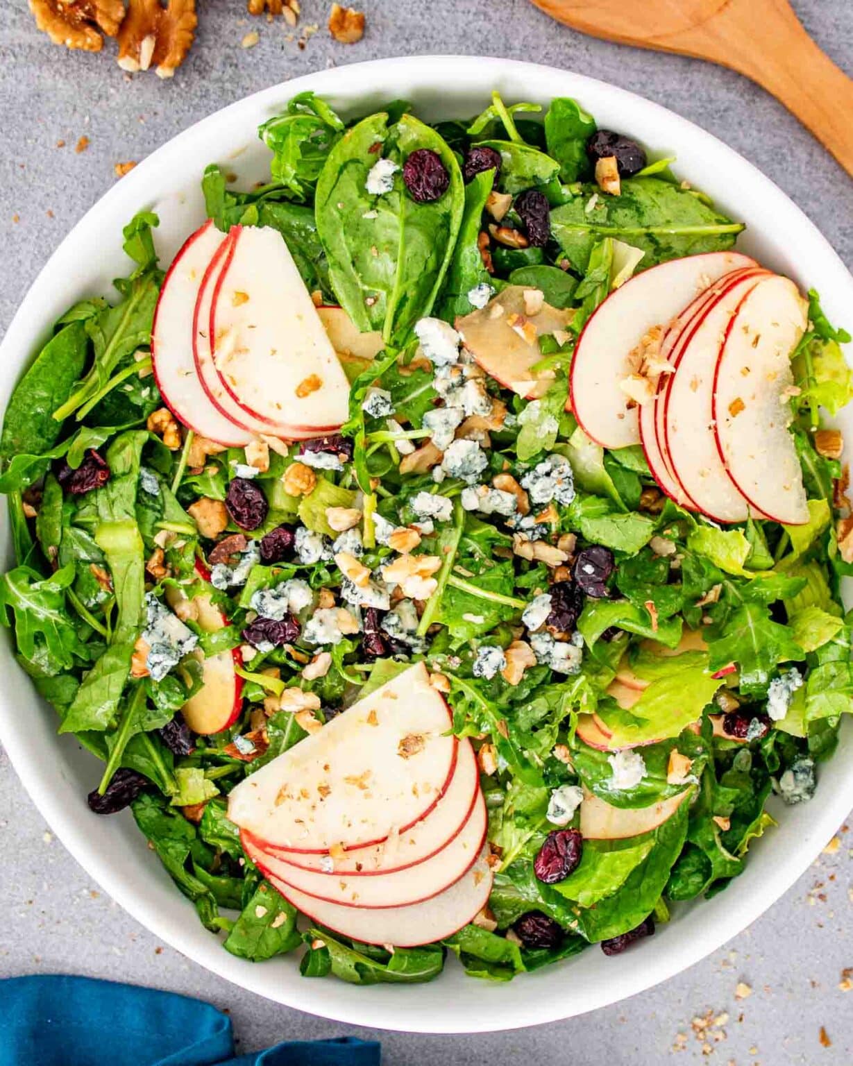 Apple Walnut Salad - Craving Home Cooked