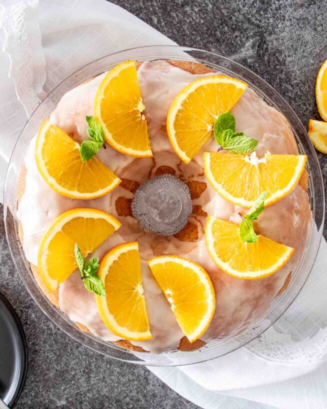 Harvey Wallbanger Cake - Craving Home Cooked