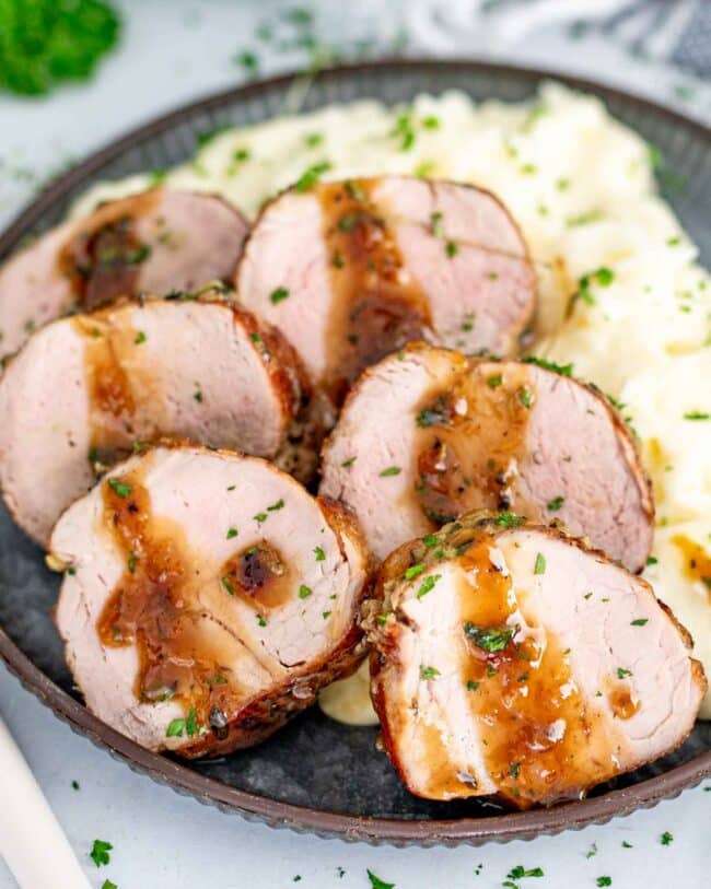 Maple Glazed Pork Tenderloin - Craving Home Cooked