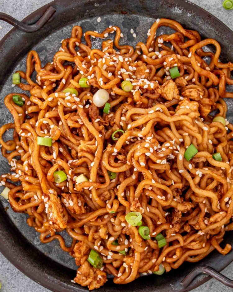 Dragon Noodles - Craving Home Cooked
