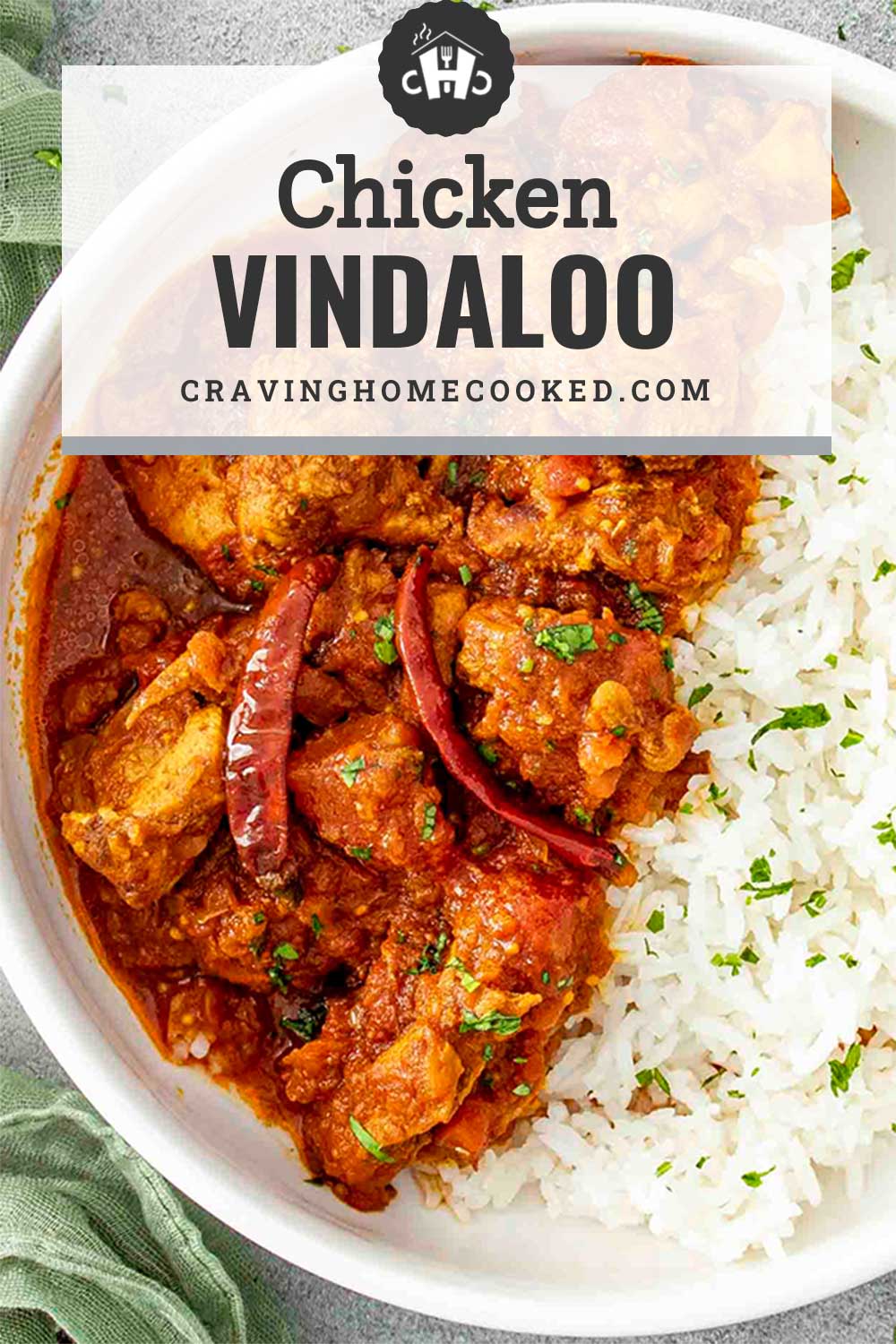 Chicken Vindaloo - Craving Home Cooked