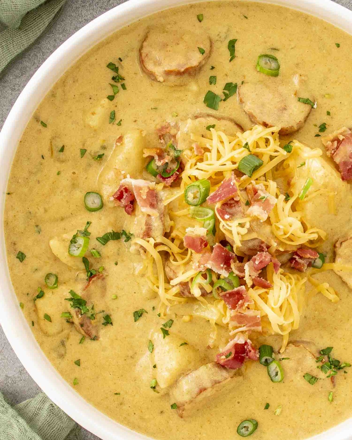 Cajun Potato Soup - Craving Home Cooked