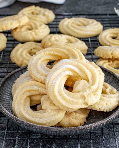 Danish Butter Cookies - Craving Home Cooked