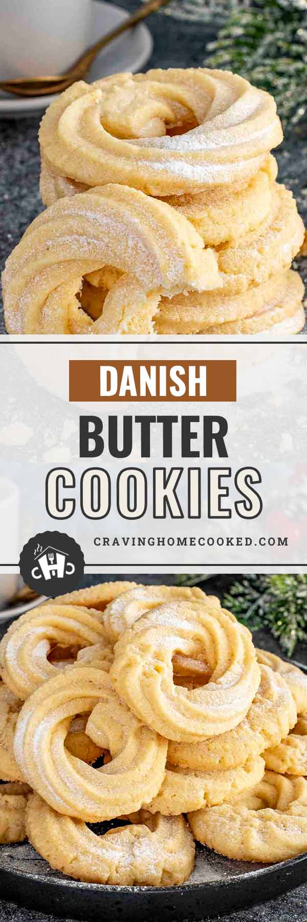 Danish Butter Cookies - Craving Home Cooked