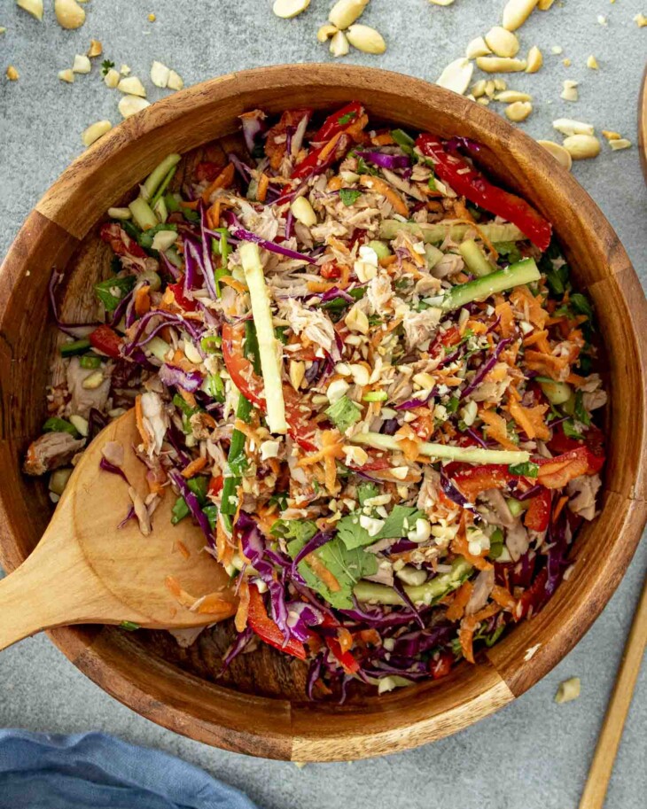 Asian Tuna Salad - Craving Home Cooked