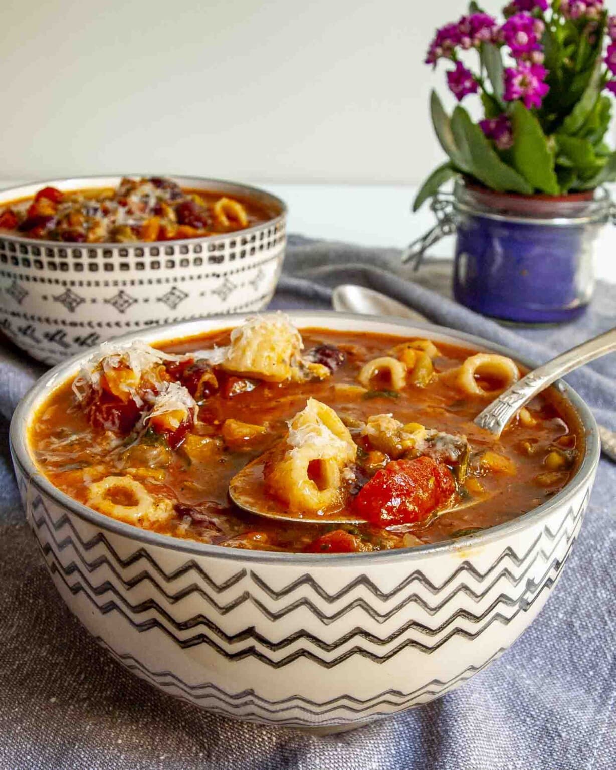 Minestrone Soup - Craving Home Cooked