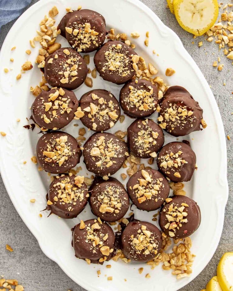 Frozen Chocolate Banana Bites - Craving Home Cooked